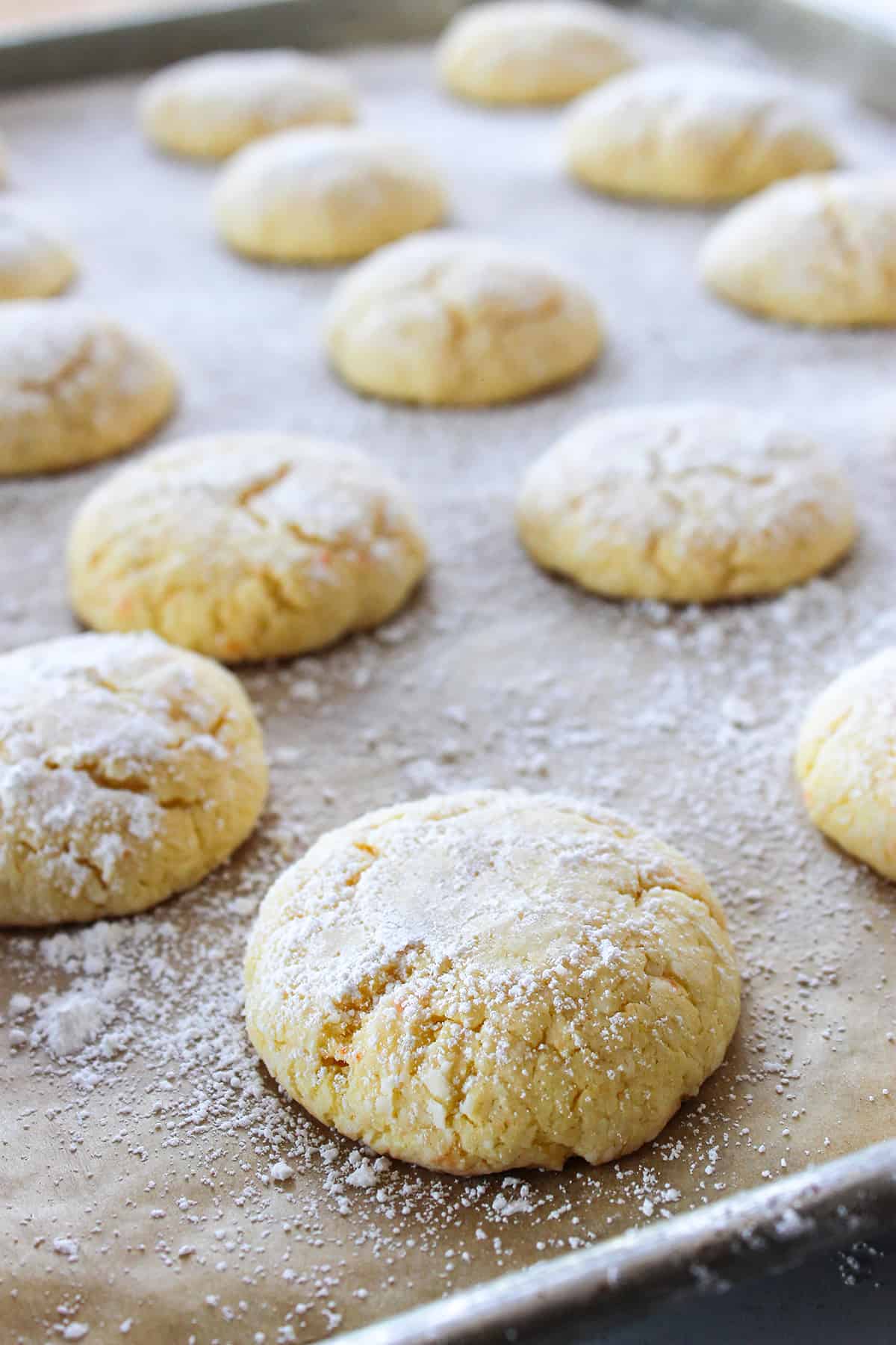 Gooey Butter Cake Cookies (Made with Cake Mix!) - bake your day better