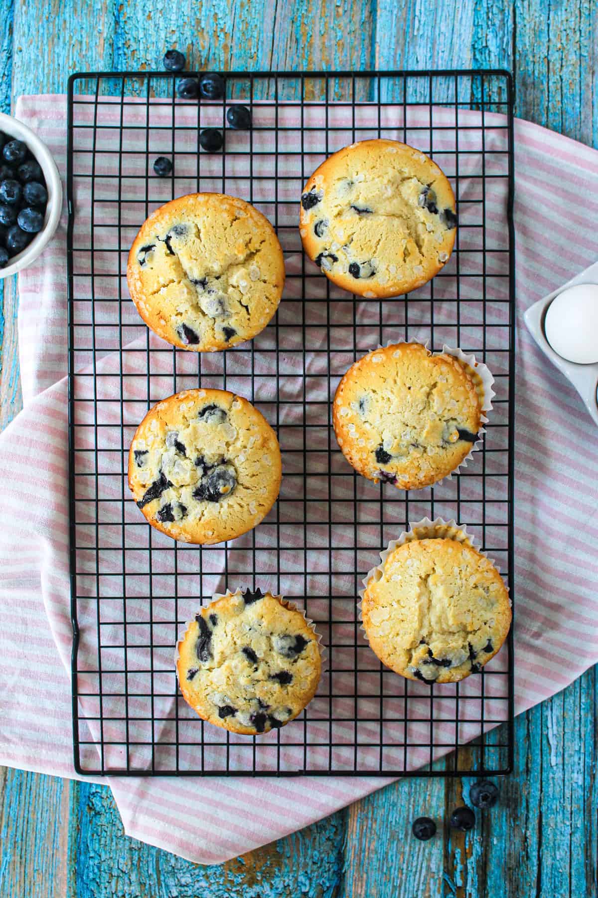 The Best Jumbo Blueberry Muffins (from Scratch!) - bake your day better