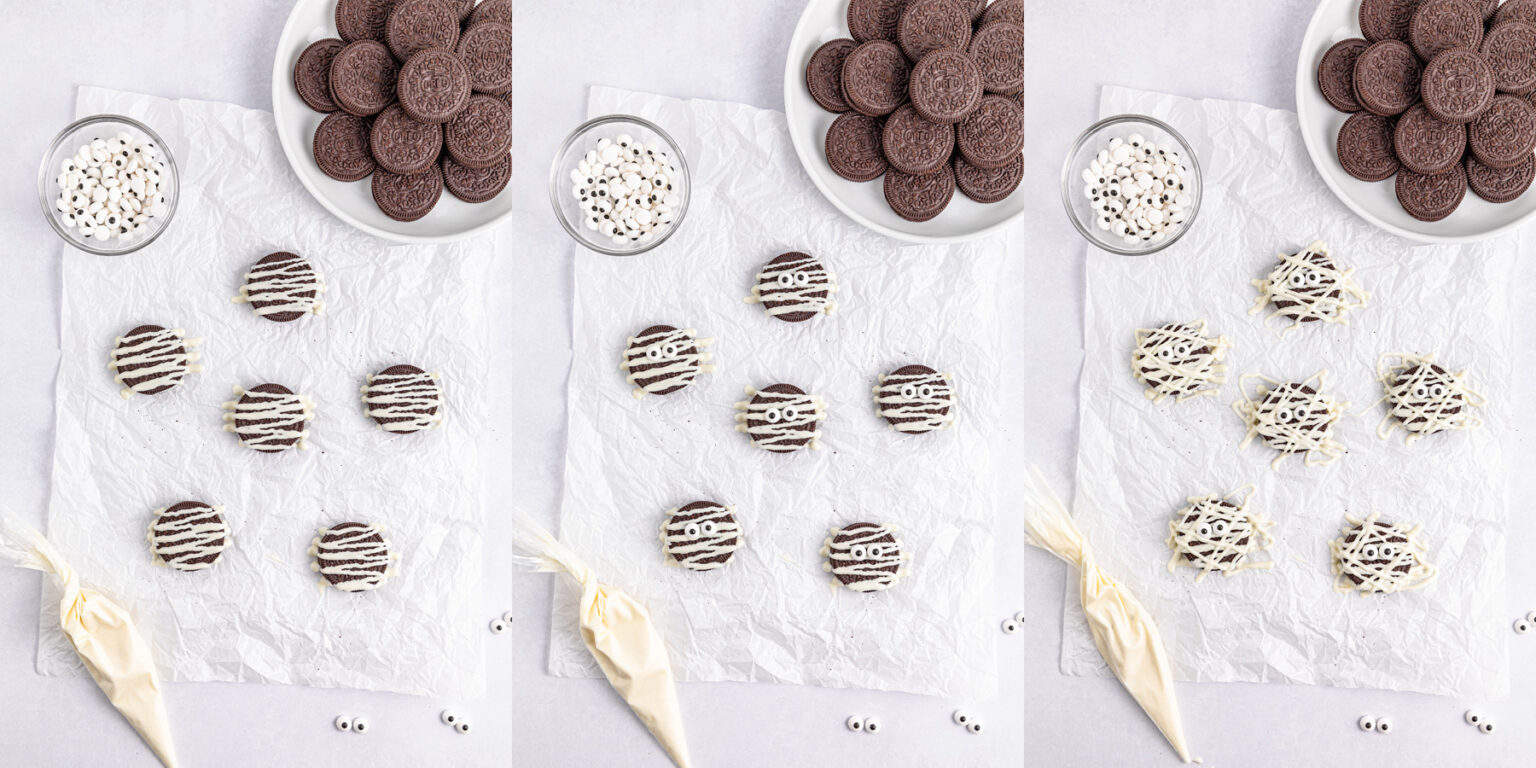 Wrap Up Your Halloween Party with These Mummy Oreos! - bake your day better