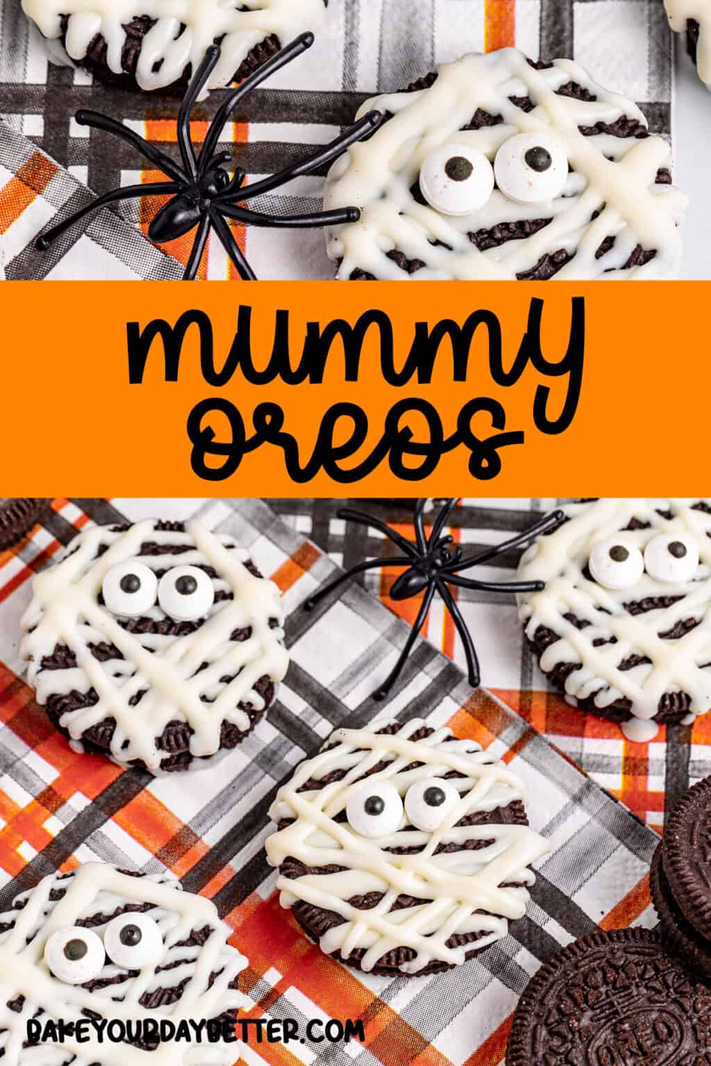 Wrap Up Your Halloween Party with These Mummy Oreos! - bake your day better