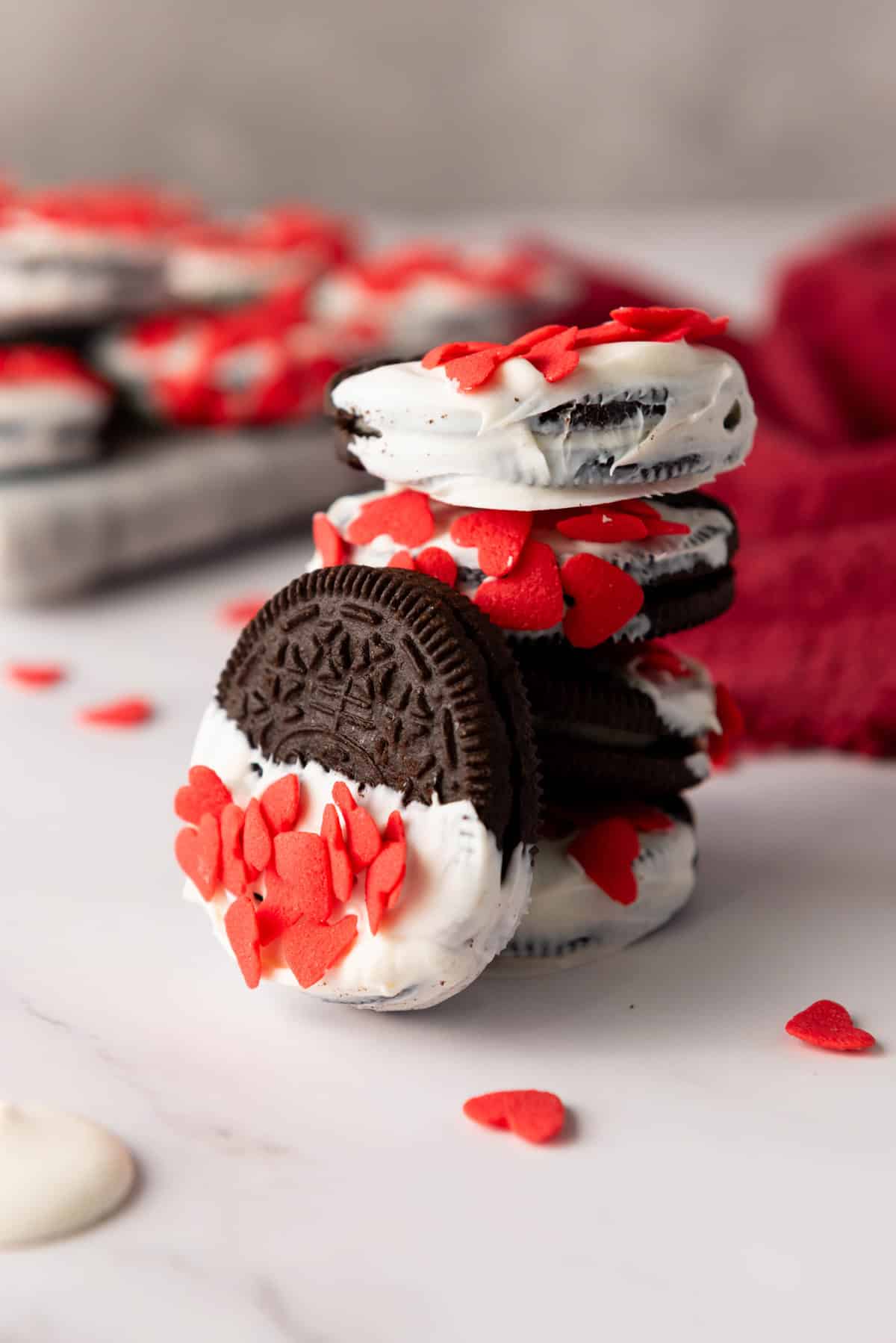 Sweet & Simple Valentine’s Day Candy Oreos (No Baking Required) - bake ...