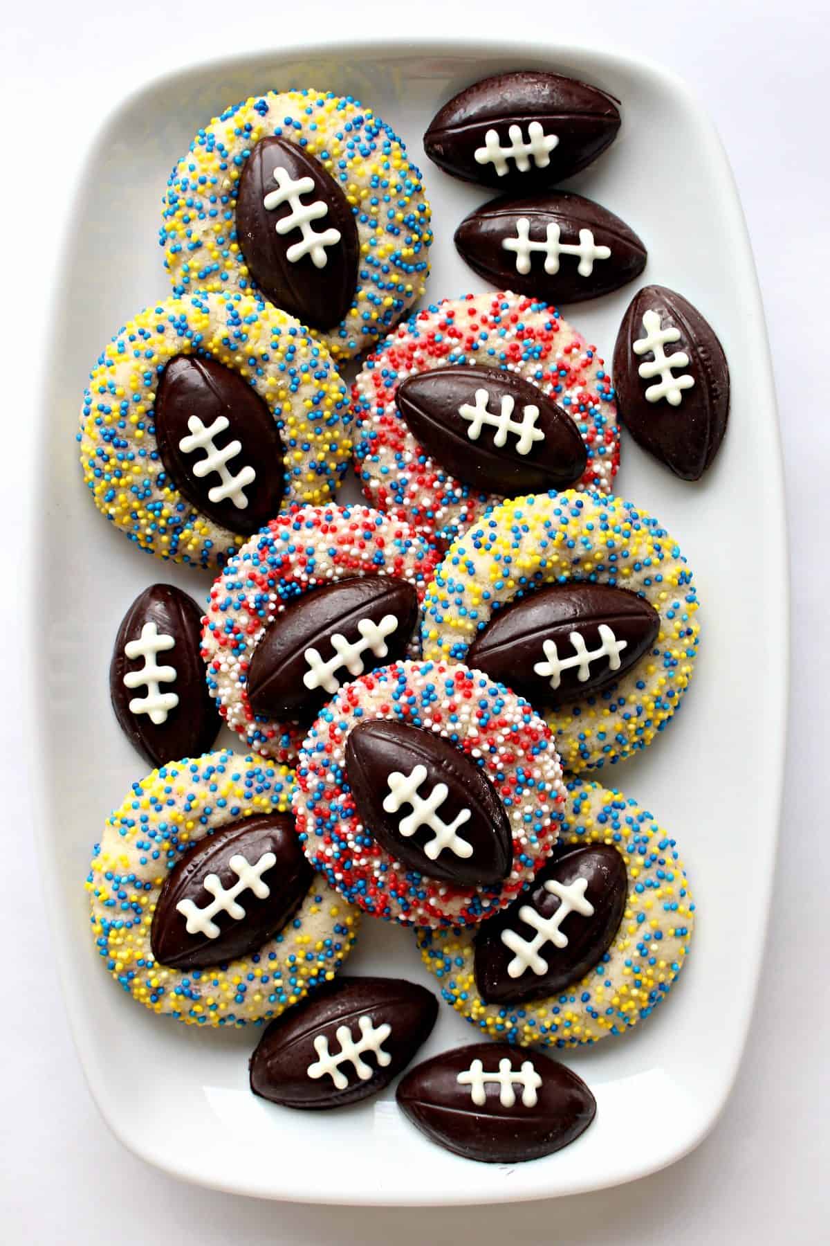 43 Football-Themed Snacks to Kickoff Your Super Bowl Party - bake your ...