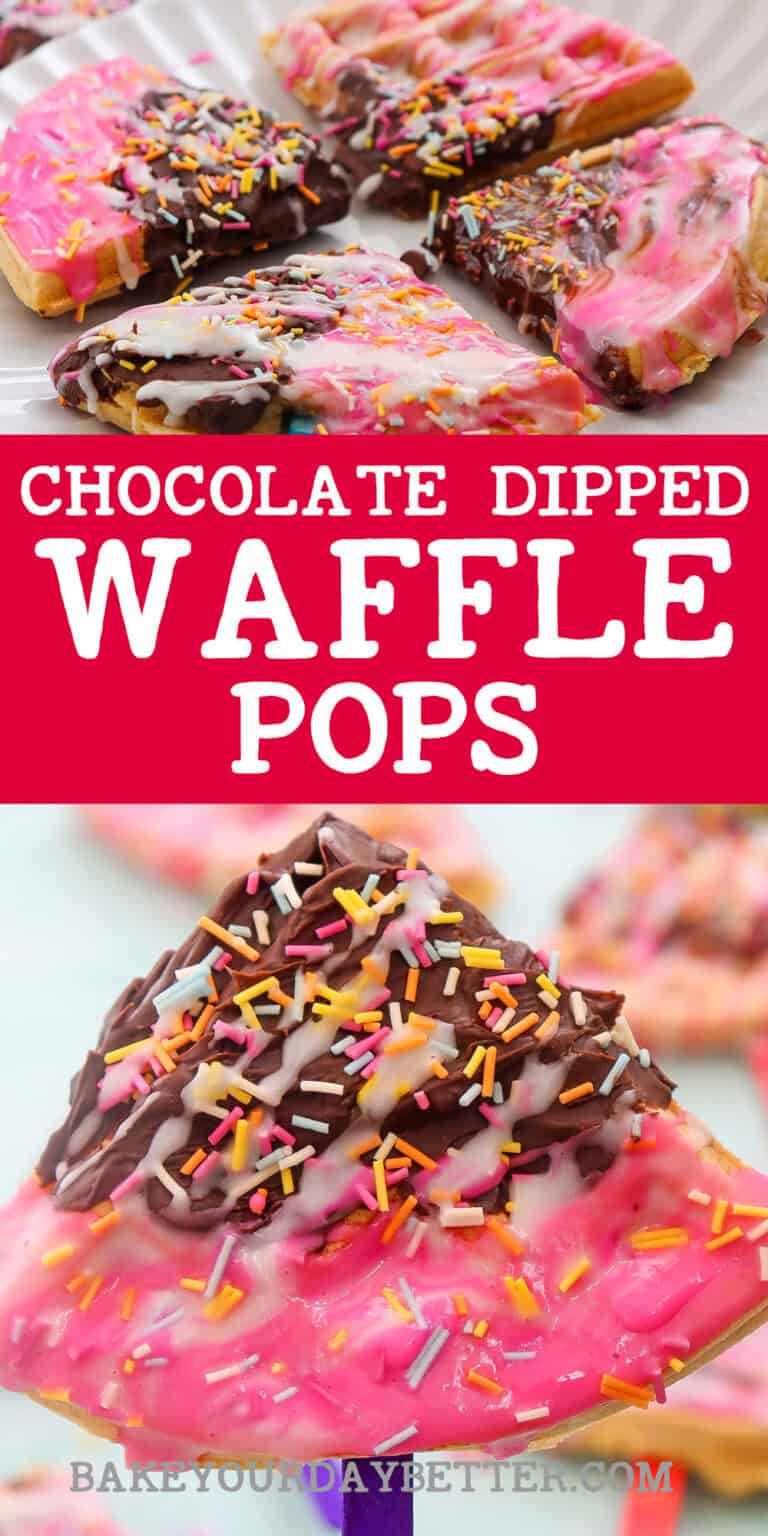Get Your Waffle Fix with These Homemade Waffle Pops On a Stick - bake ...