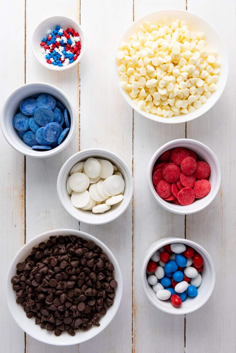 This Red, White, & Blue Chocolate Bark is a Star-Spangled Summer Treat ...