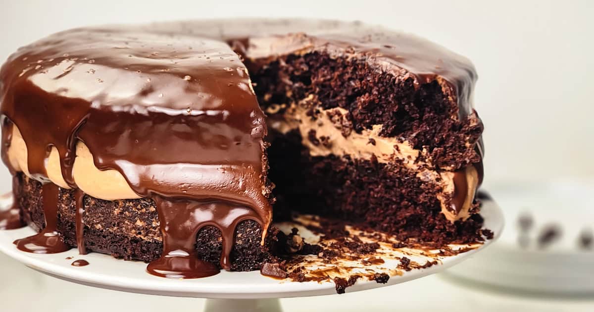 Triple Chocolate Dream: Homemade Chocolate Mousse Layer Cake - bake ...