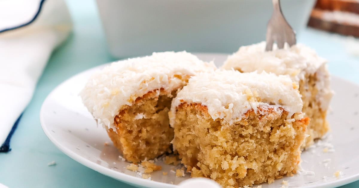 Coconutty Bliss: Bake This Simple Coconut Cake with Coconut Frosting ...