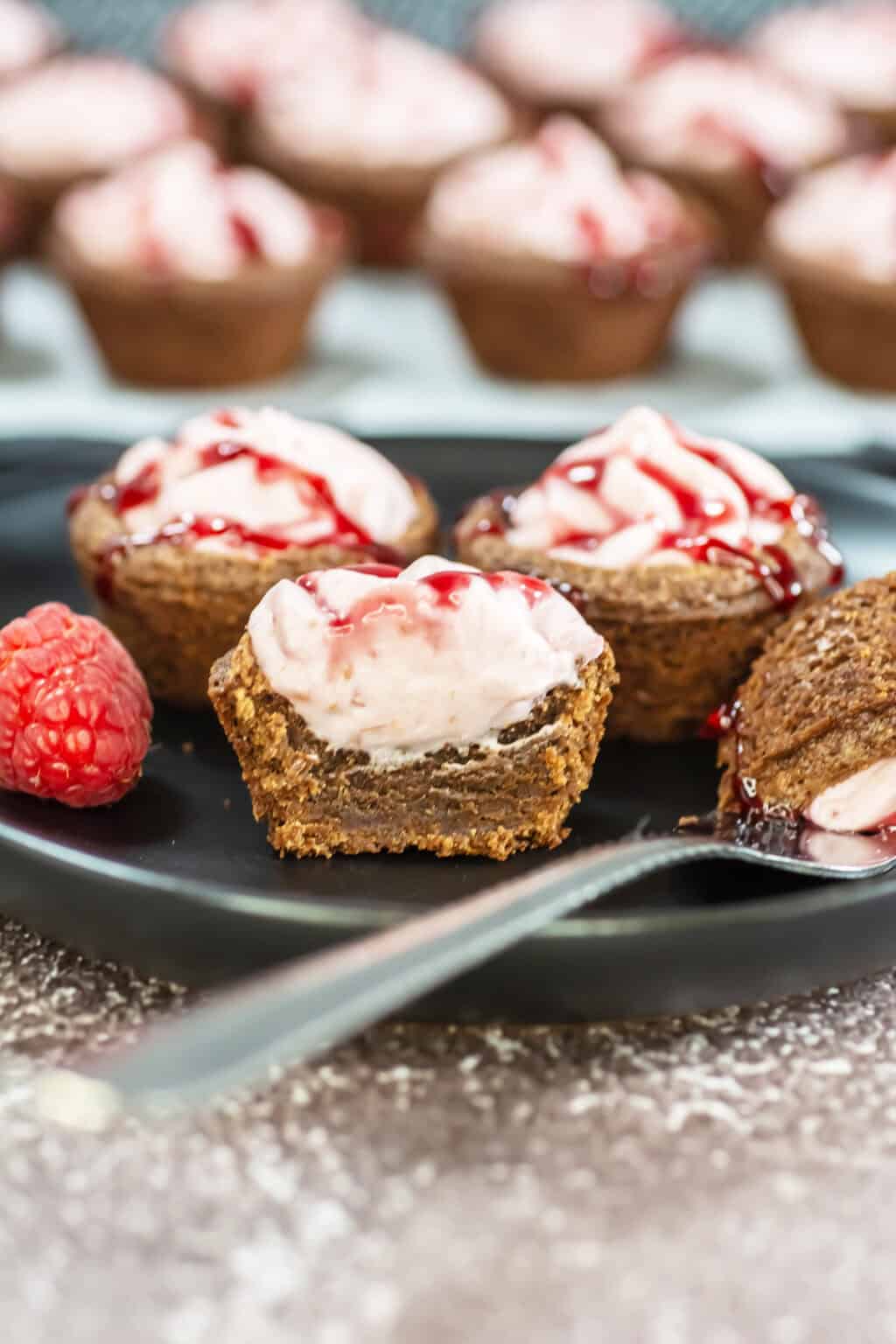 Raspberry Mousse Brownie Bites: Tiny Treats with Big Flavor! - bake ...