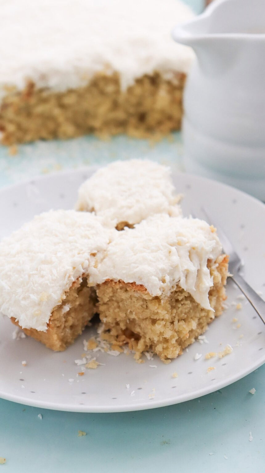 Coconutty Bliss: Bake This Simple Coconut Cake with Coconut Frosting - bake your day better