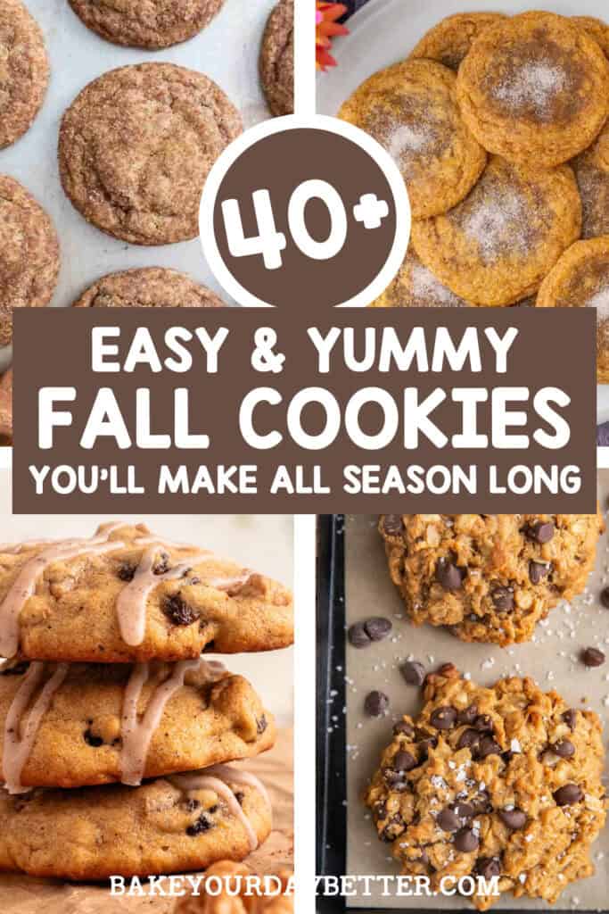 41 Fall Cookie Recipes That Are Un-be-leaf-ably Good - bake your day better